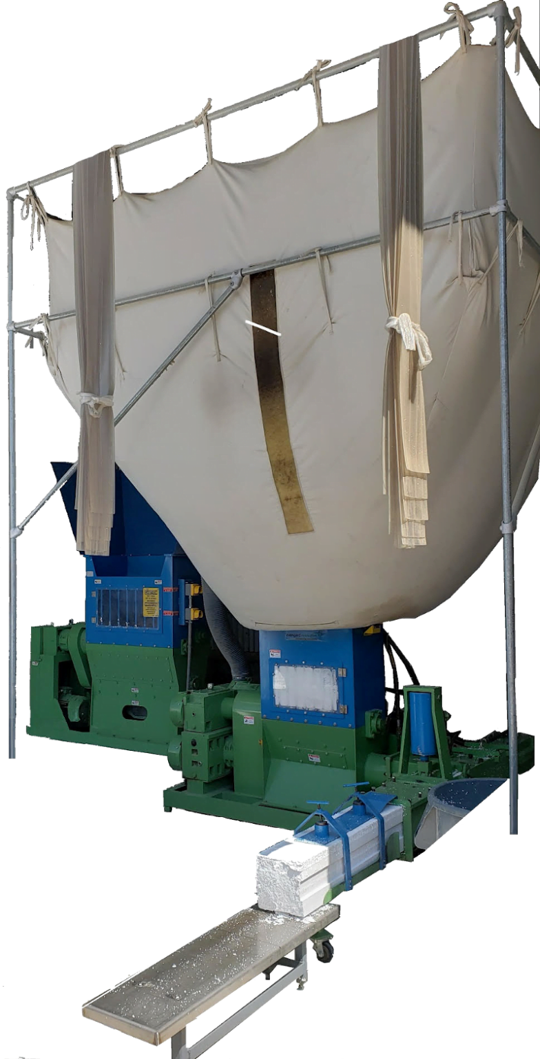 FD-4000 Cold Compaction Styrofoam Densifier | Better Densifiers